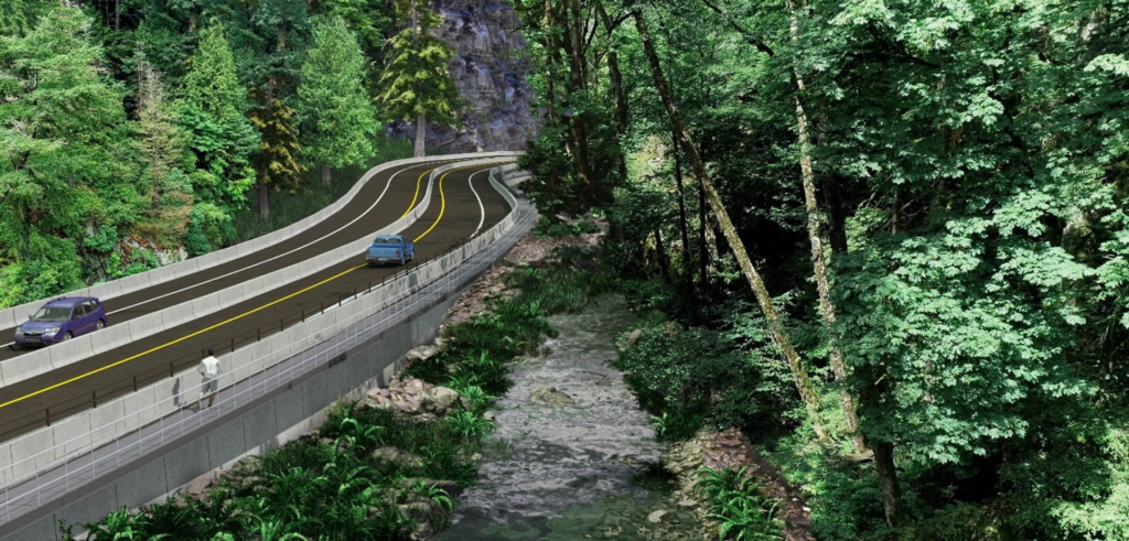 Take a tour of Hwy 1 through Goldstream Provincial Park - McElhanney