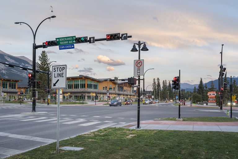 Benchlands Trail & Bow Valley Trail Intersection - McElhanney