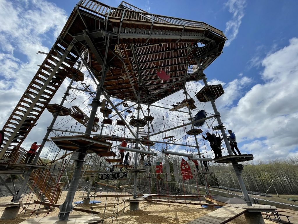 Kinosoo Ridge Aerial Adventure Park - McElhanney