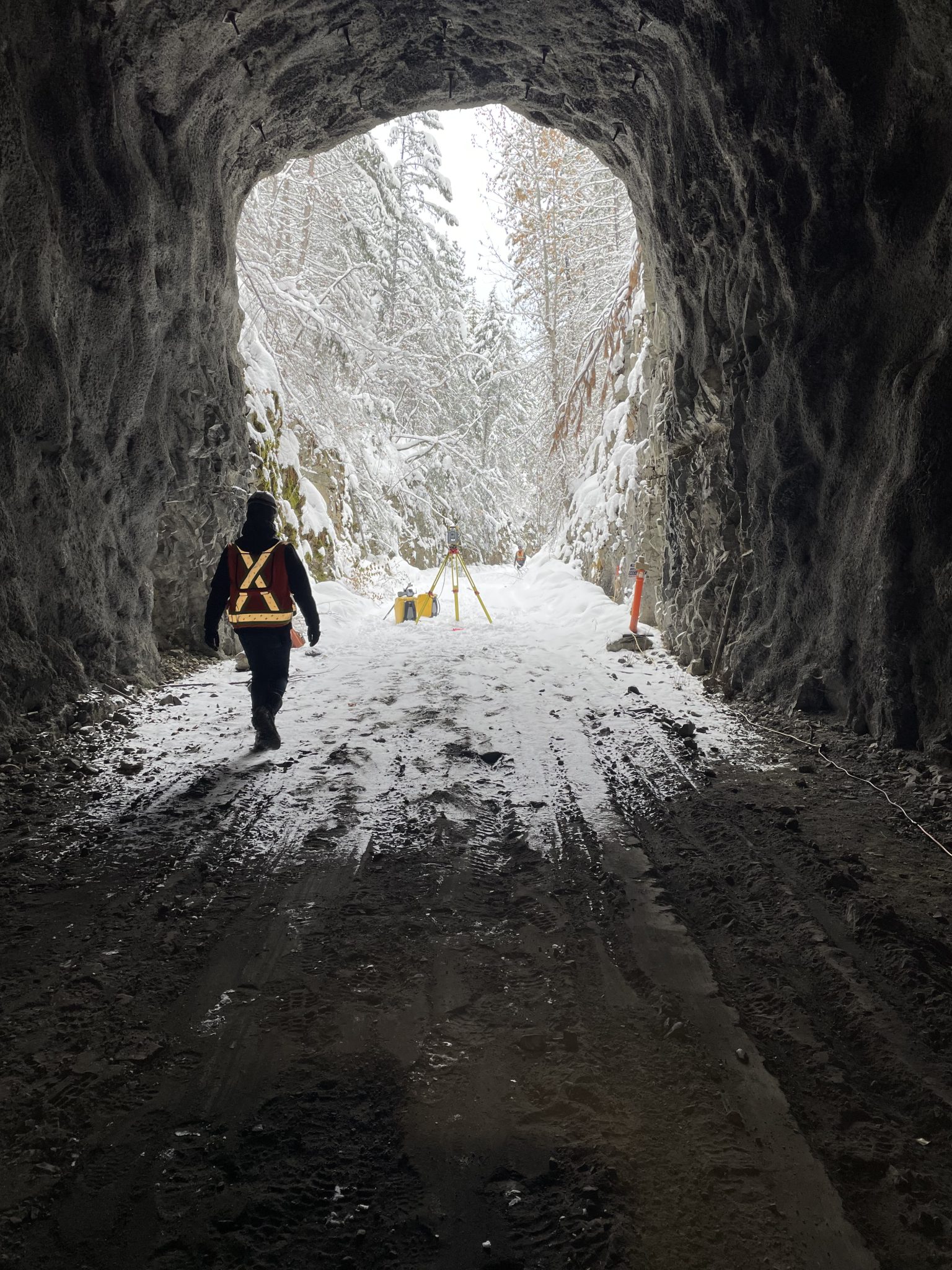 Adra Tunnel - Terrestrial LiDAR Scan - McElhanney