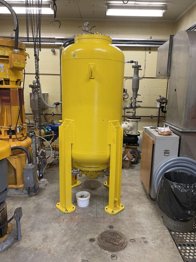 White Rock Sanitary Pump Station Surge Tank - McElhanney